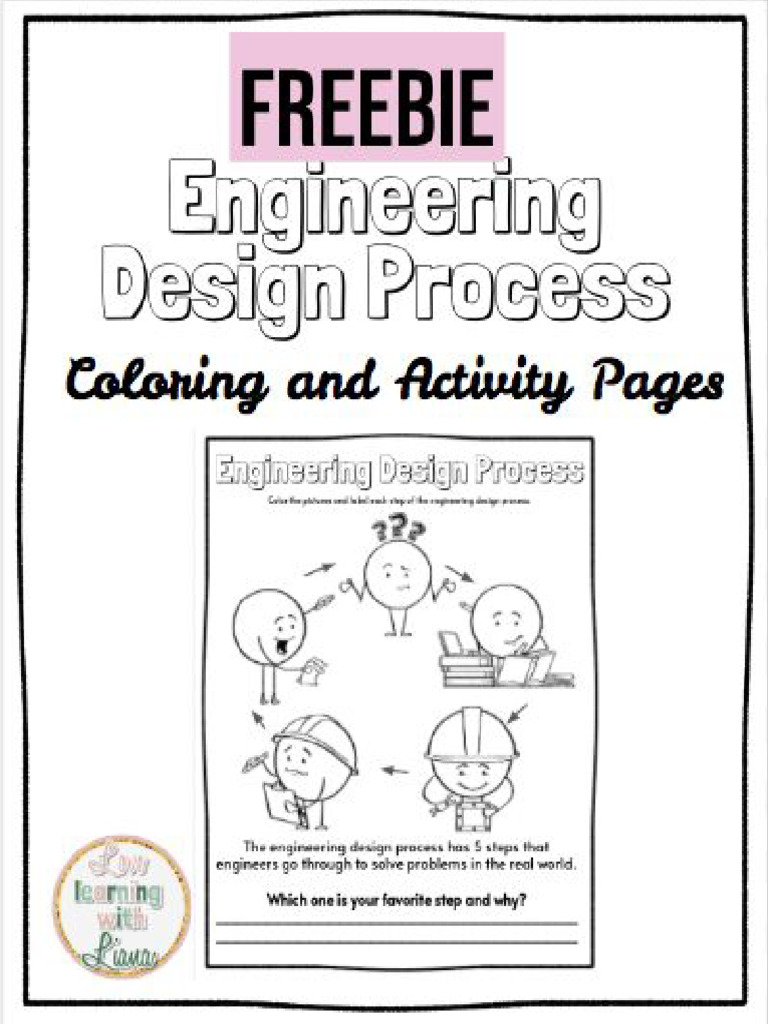 EngineeringDesignProcessColoringandActivityPageNGSS35ETS1 2 | PDF