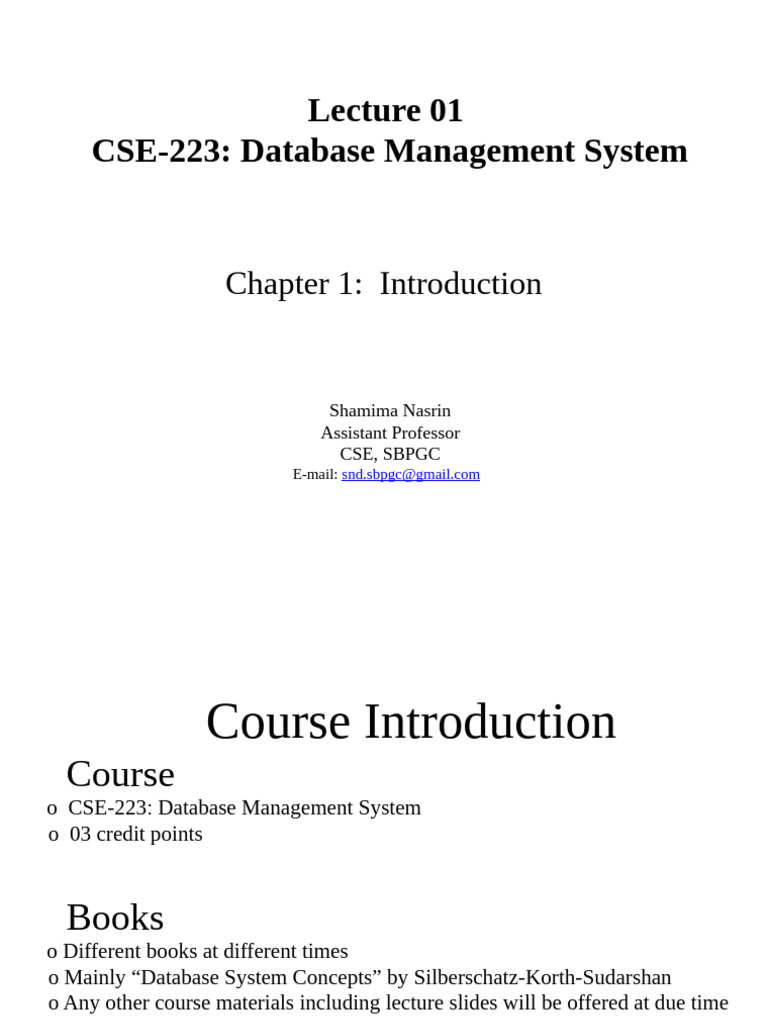 Database Management System | PDF | Databases | Conceptual Model
