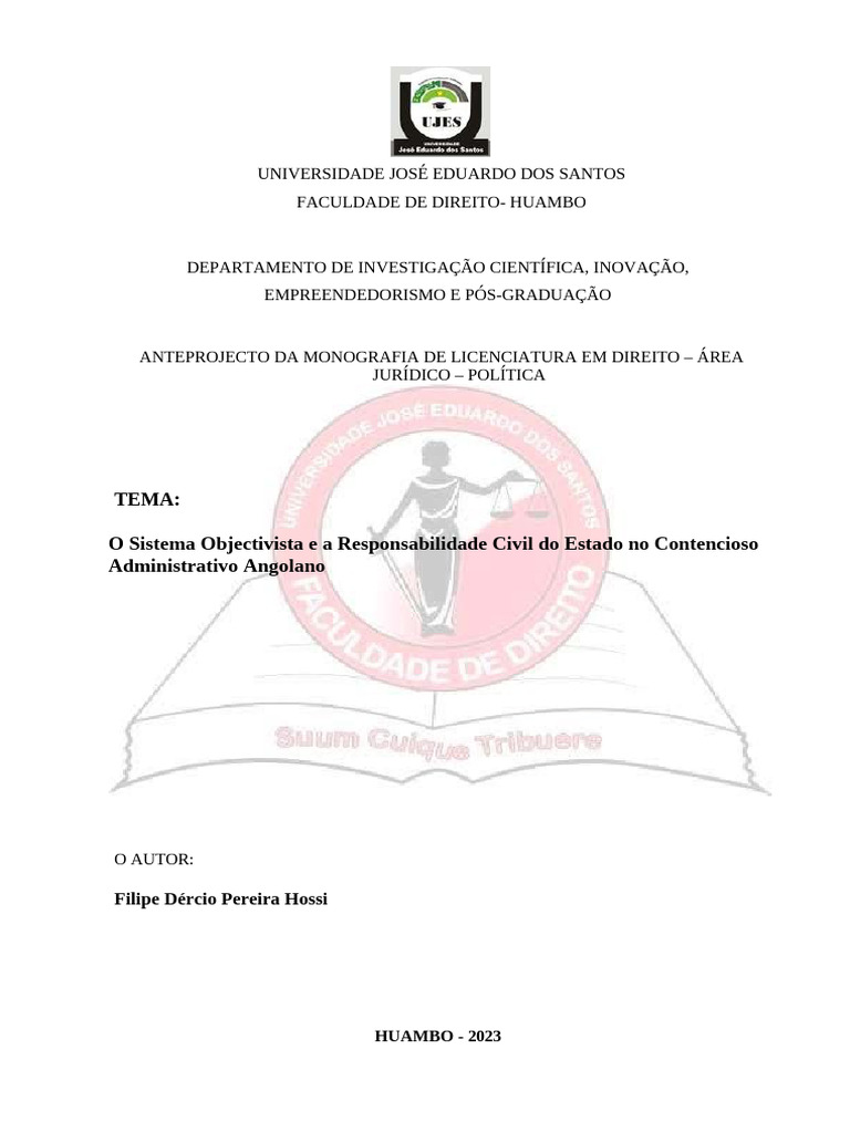 Filipe Dércio | PDF | Método científico | Jurisdição