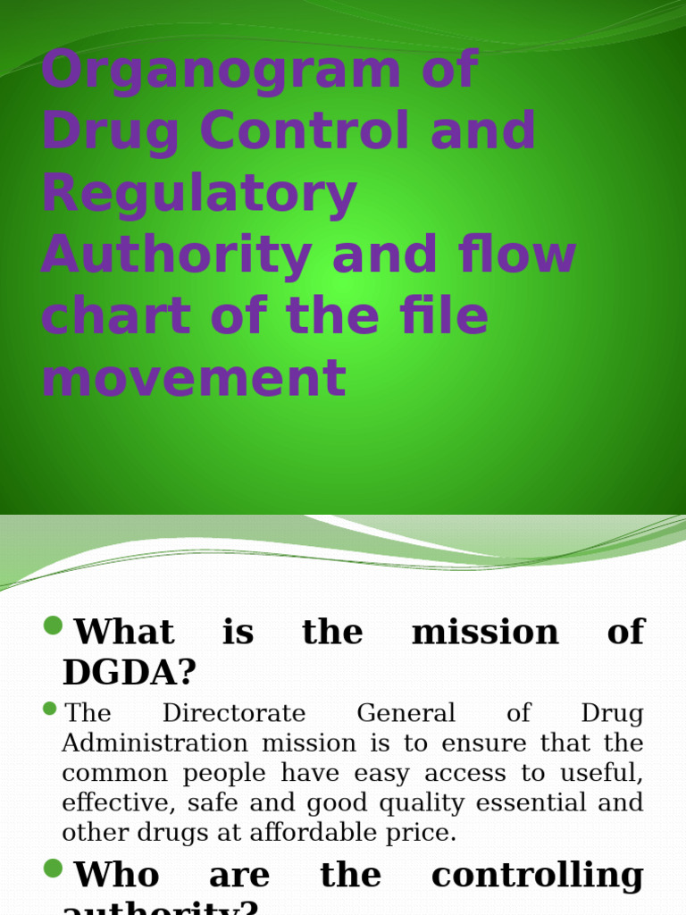 DGDA Structure and Functions Overview | PDF | Adverse Effect ...