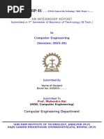 Internship Report Template for Students | PDF | Internship | Job Hunting