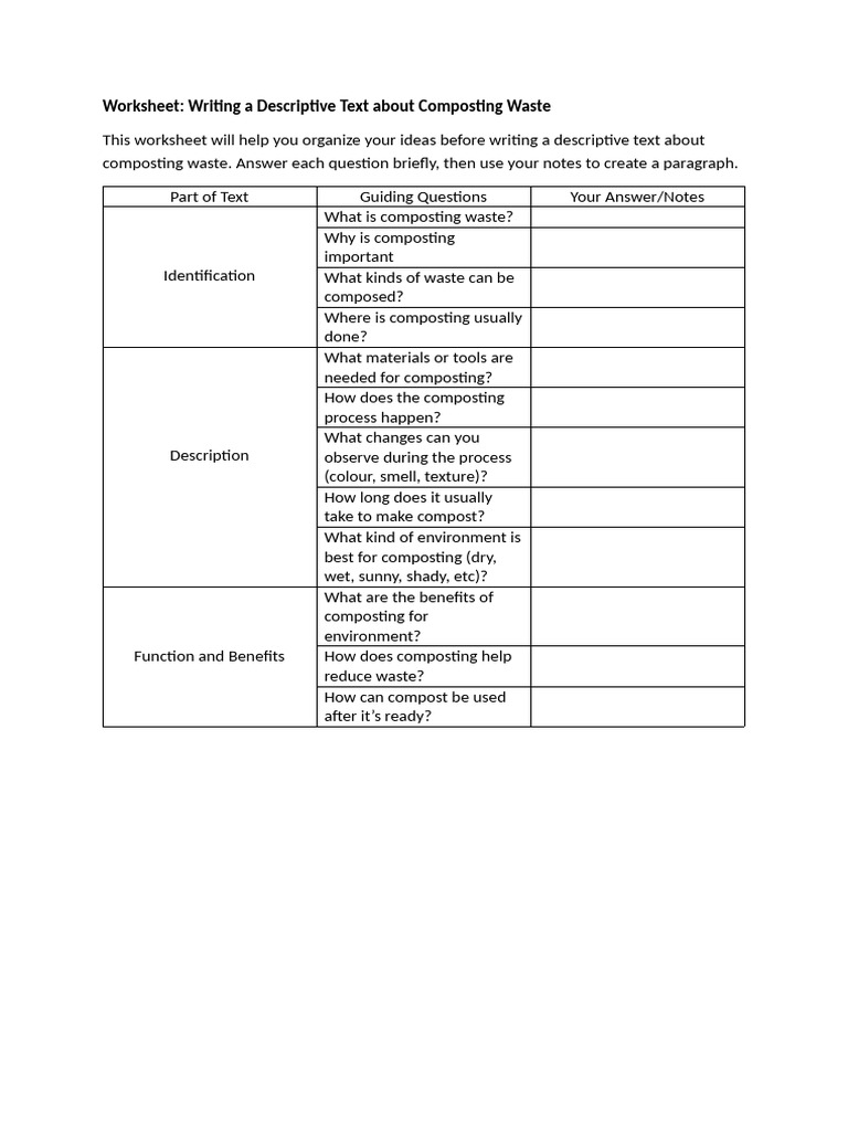 Descriptive Text Pdf