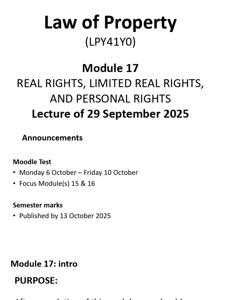 Distinction of Real and Personal Rights | PDF | Deed | Private Law