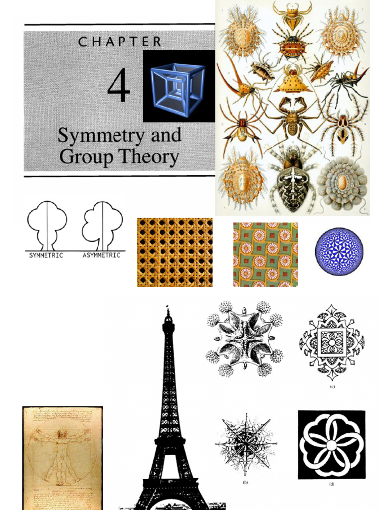 Ch4 Symmetry and Group Theory | PDF | Group (Mathematics) | Matrix ...