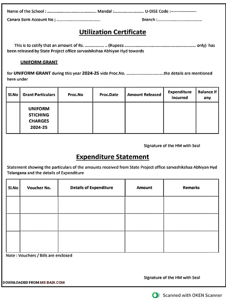 Uniform Grant Uc | PDF
