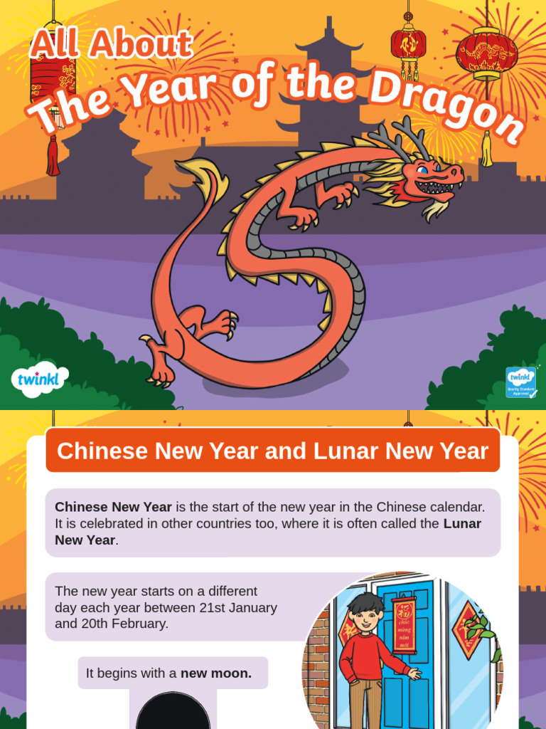 Chinese New Year: Celebrations & Dragons | PDF | Chinese Zodiac