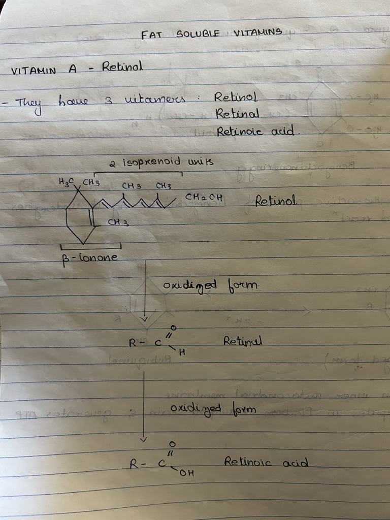 Fat Soluble Vitamins | PDF
