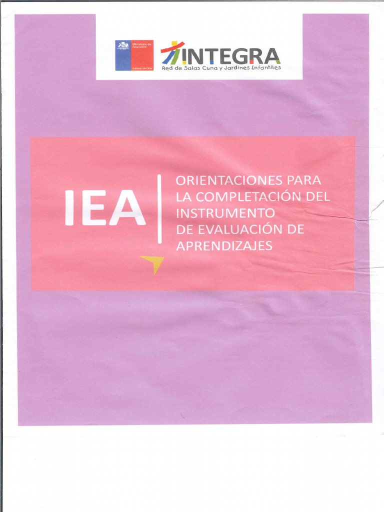 Orientaciones IEA | PDF