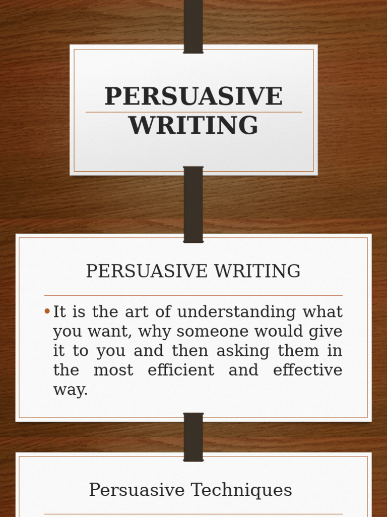 Mastering Persuasive Writing Techniques | PDF | Persuasion | Communication