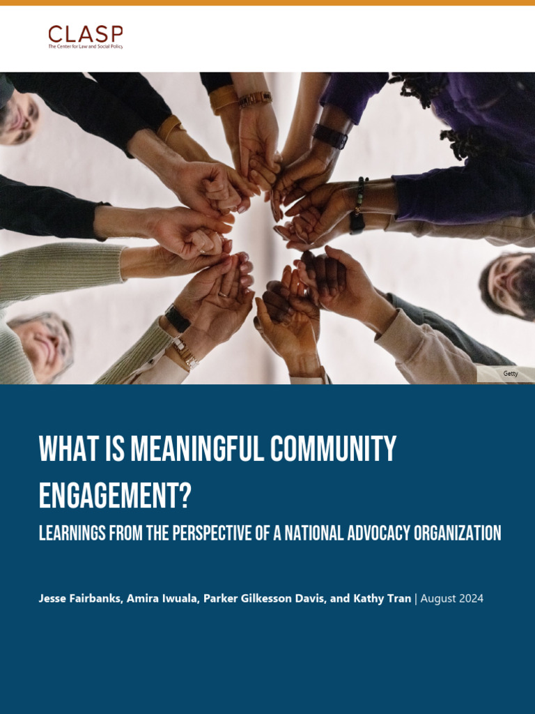 2024.8.23 - What Is Meaningful Community Engagement | PDF | Community ...