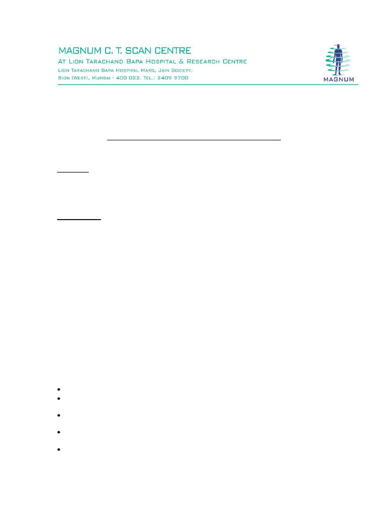 94073-MRSUSHABHAGAT CT061 3663 001 Sion | PDF | Ct Scan | Lung