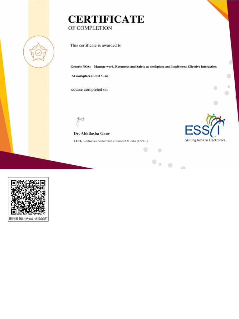 Generic NOS Level 4 Amp Above-Certificate 16049 | PDF
