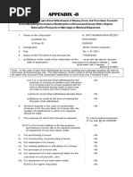 GPF Part-Final Withdrawal Application Form | PDF | Credit | Finance ...