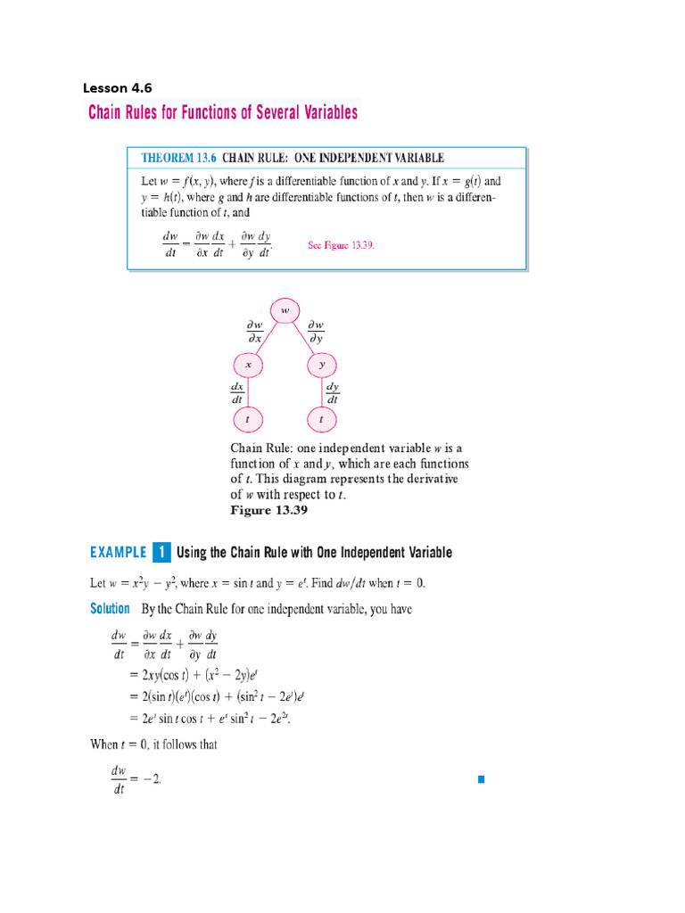 Math 1e Lesson 4.6 | PDF