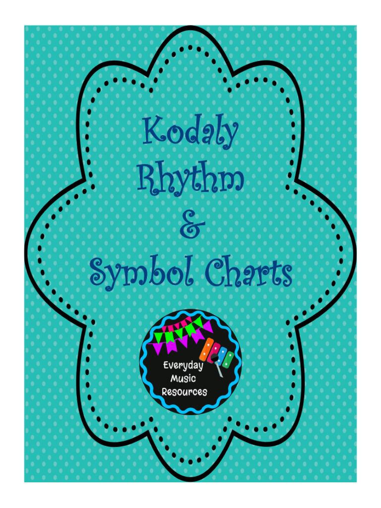 Kodaly Rhythm & Symbol Charts | PDF | Musicology | Musical Compositions
