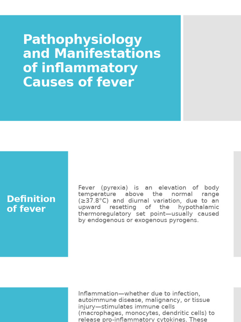 Mechanisms of Fever Pathogenesis | PDF