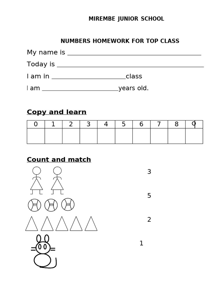 My Name Is Today Is I Am in Class I Am Years Old | PDF | Euclidean ...