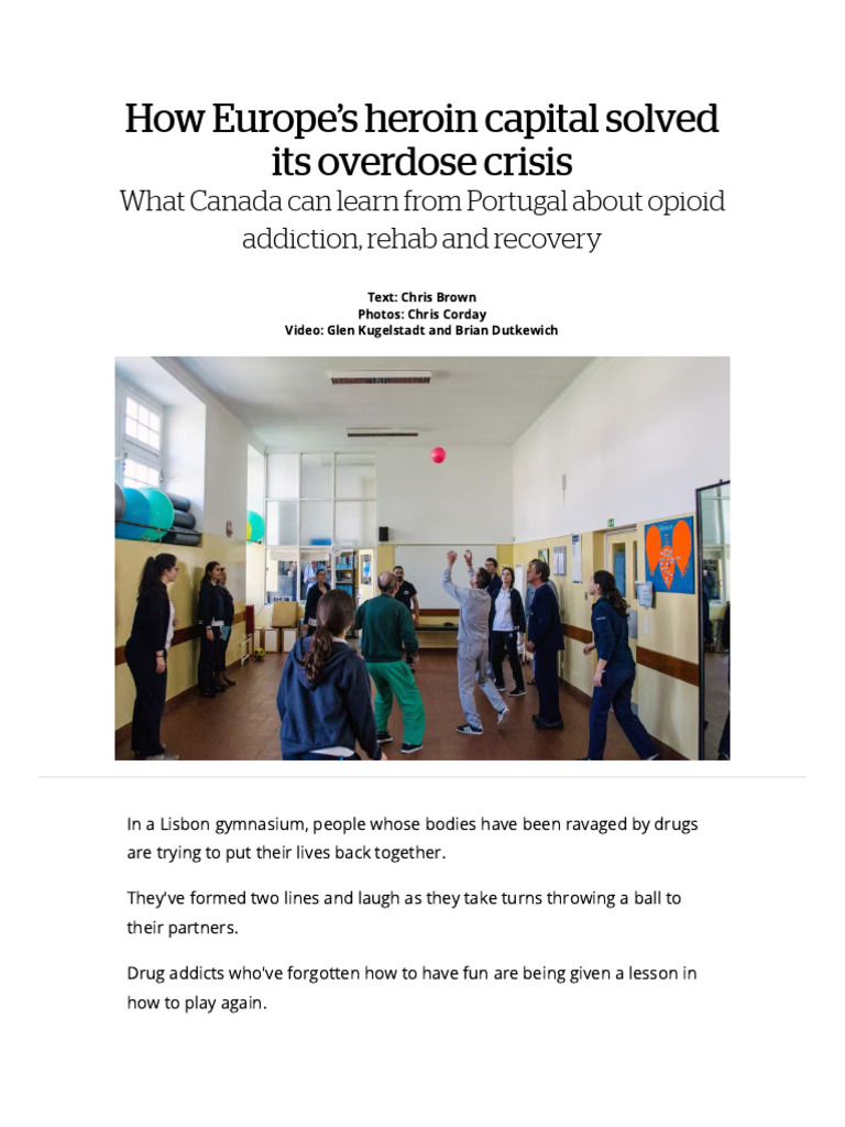 How Europe's Heroin Capital Solved Its Overdose Crisis | PDF ...