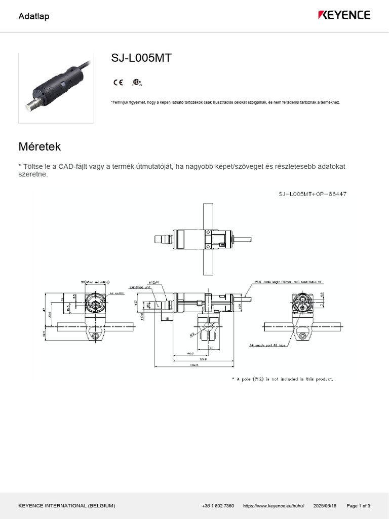 SJ L005MT Datasheet | PDF