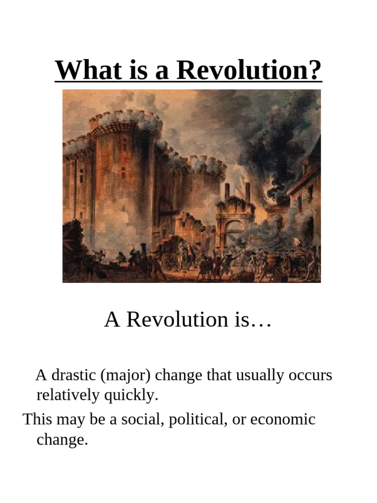 What Is A Revolution | PDF