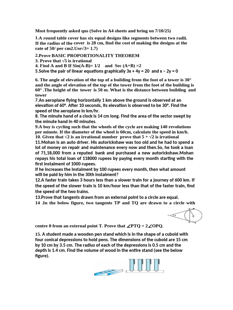Very Imp Qns | PDF