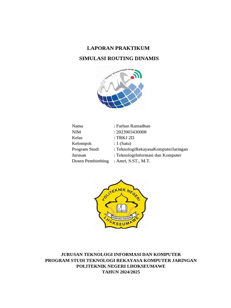Simulasi Routing Dinamis BGP 2024 | PDF