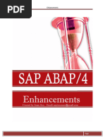 SAP ME21N/ME22N Screen Exit Guide | PDF | Databases | Software Development