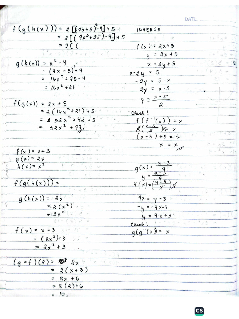 Calculus 1 Notes1 | PDF