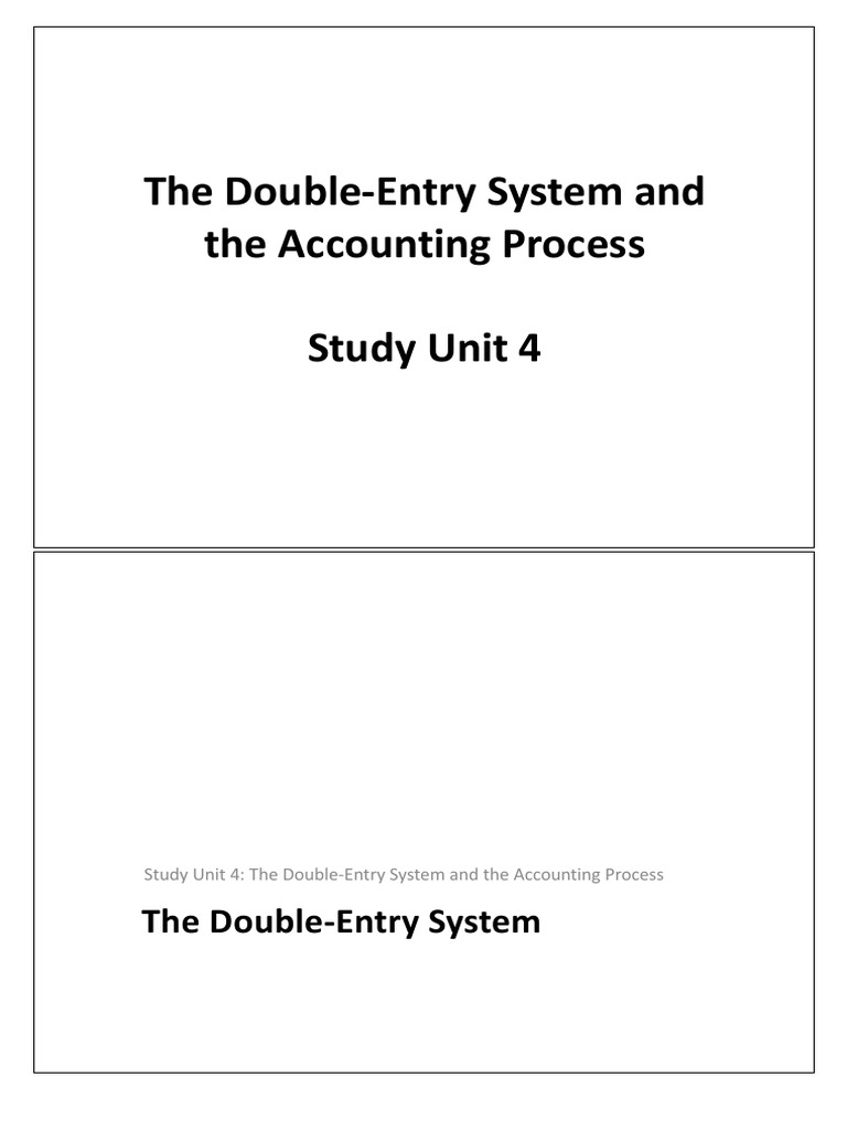 Tim's Garden Services (Double-Entry-System) | PDF | Debits And Credits ...