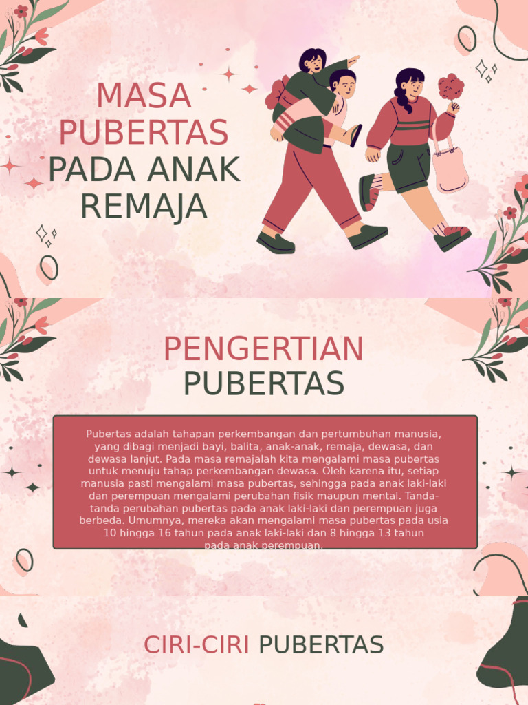 Materi Pubertas | PDF