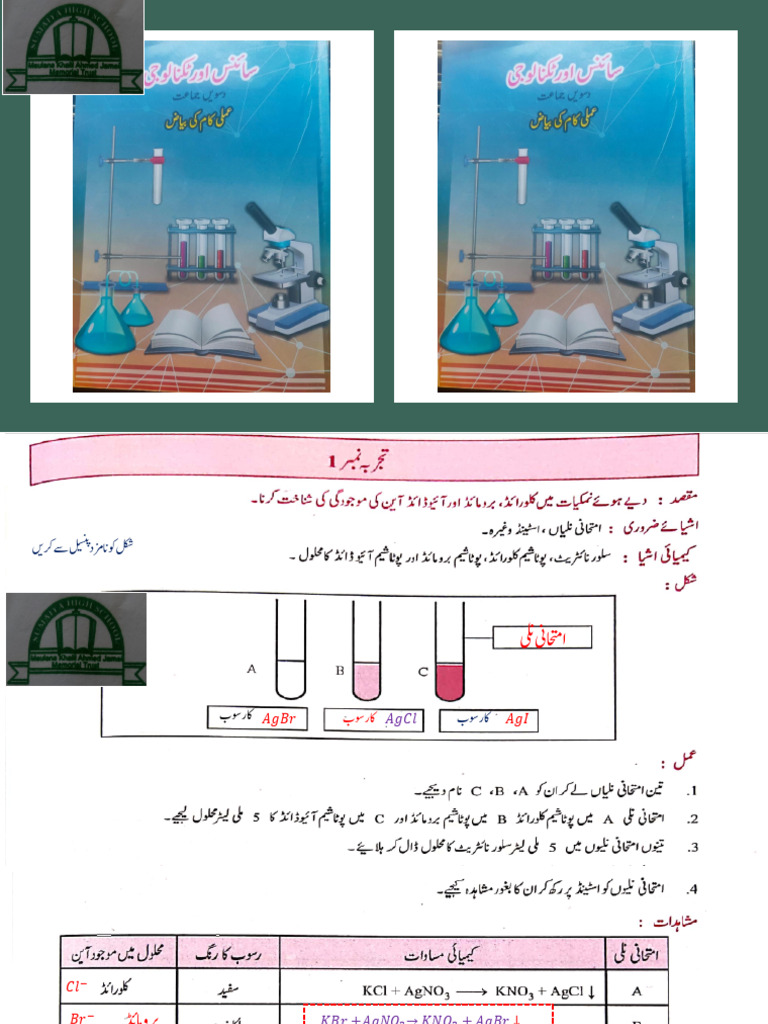 Urdu Medium Science 1 | PDF