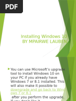 Windows 10 Installation Guide | PDF | Computers