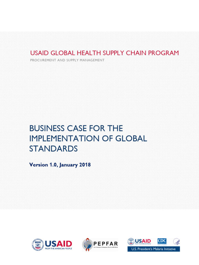 Business Case For The Implementation of Global Standards | PDF ...