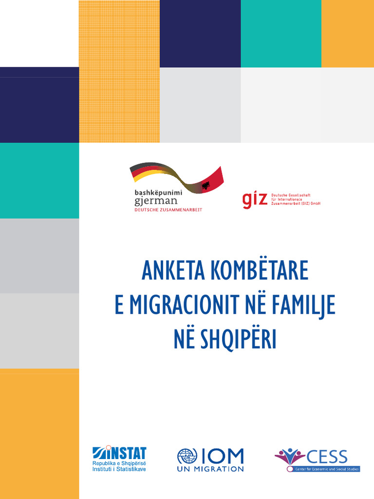 Zhvillimi I Anketës Kombëtare Të Migracionit Në Familje Alb | PDF