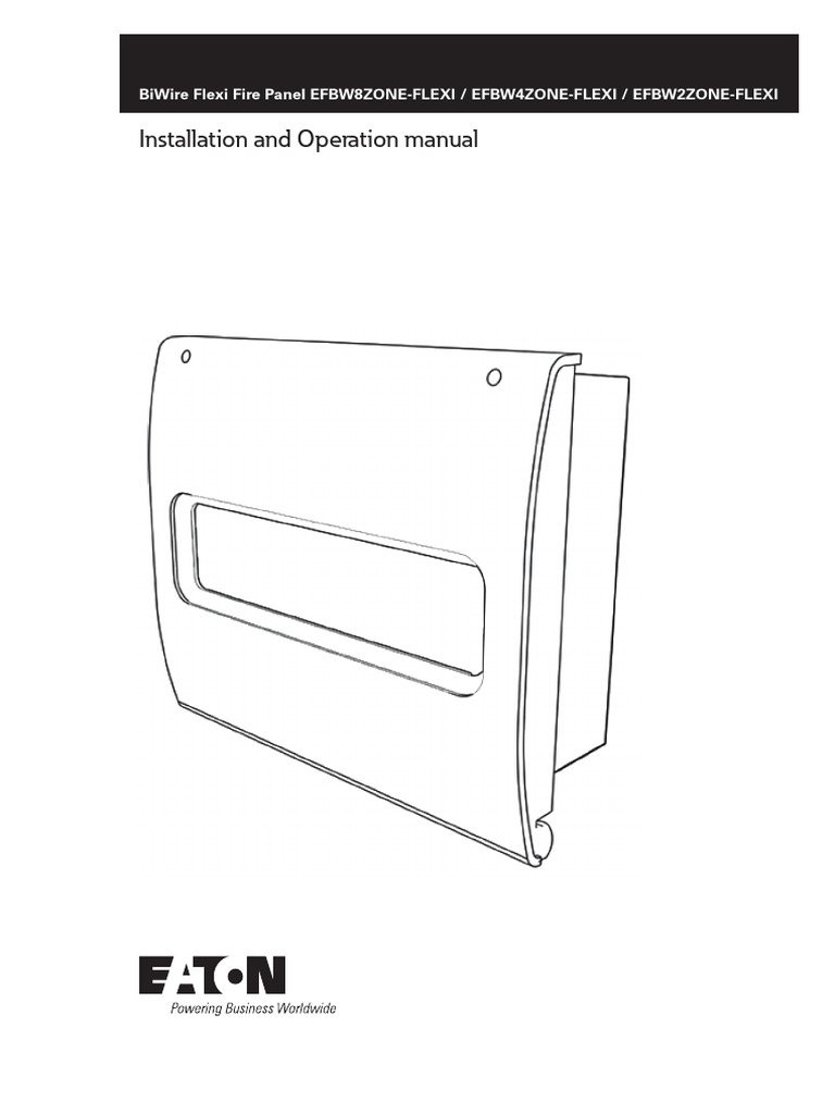 BiWire Flexi Fire Panel Manual | PDF | Battery Charger | Power Supply