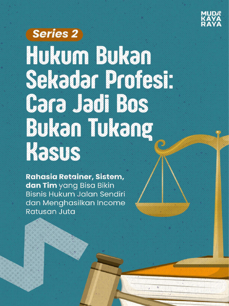 Membangun Bisnis Hukum Modern | PDF