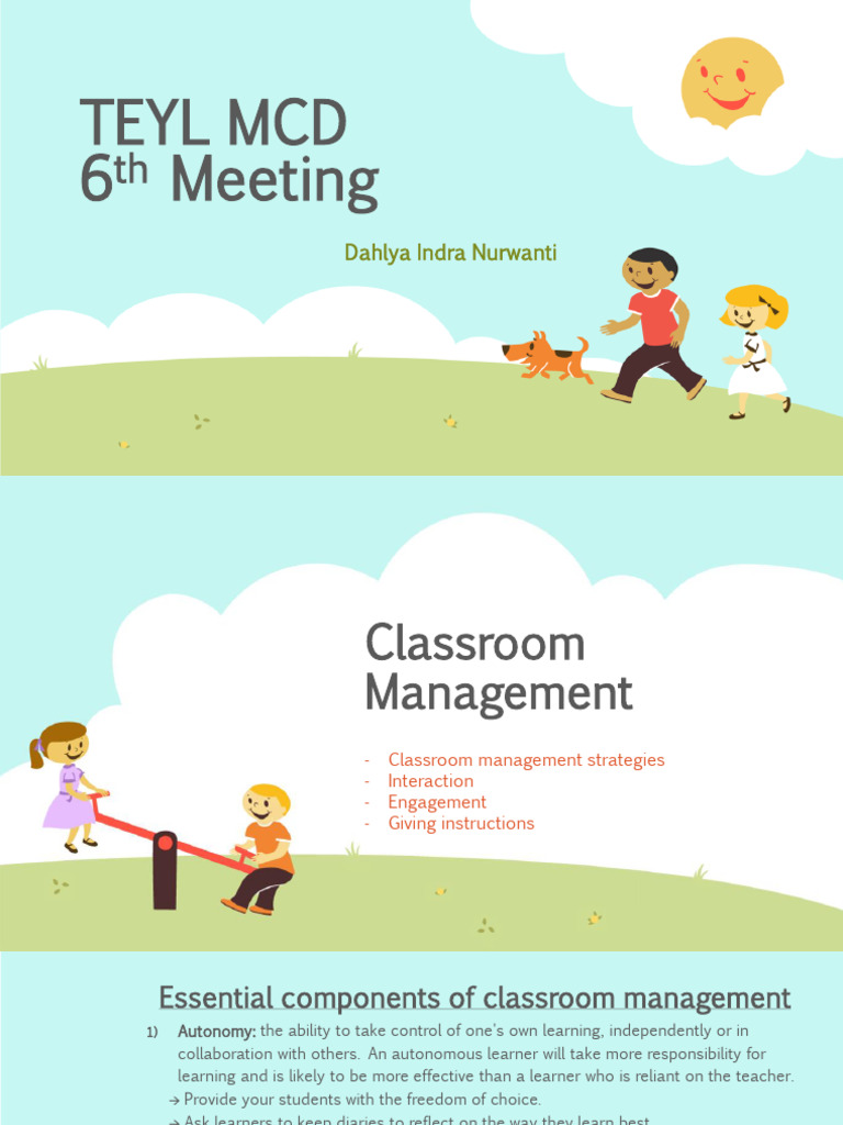 Classroom Management Strategies Overview | PDF | Classroom Management ...