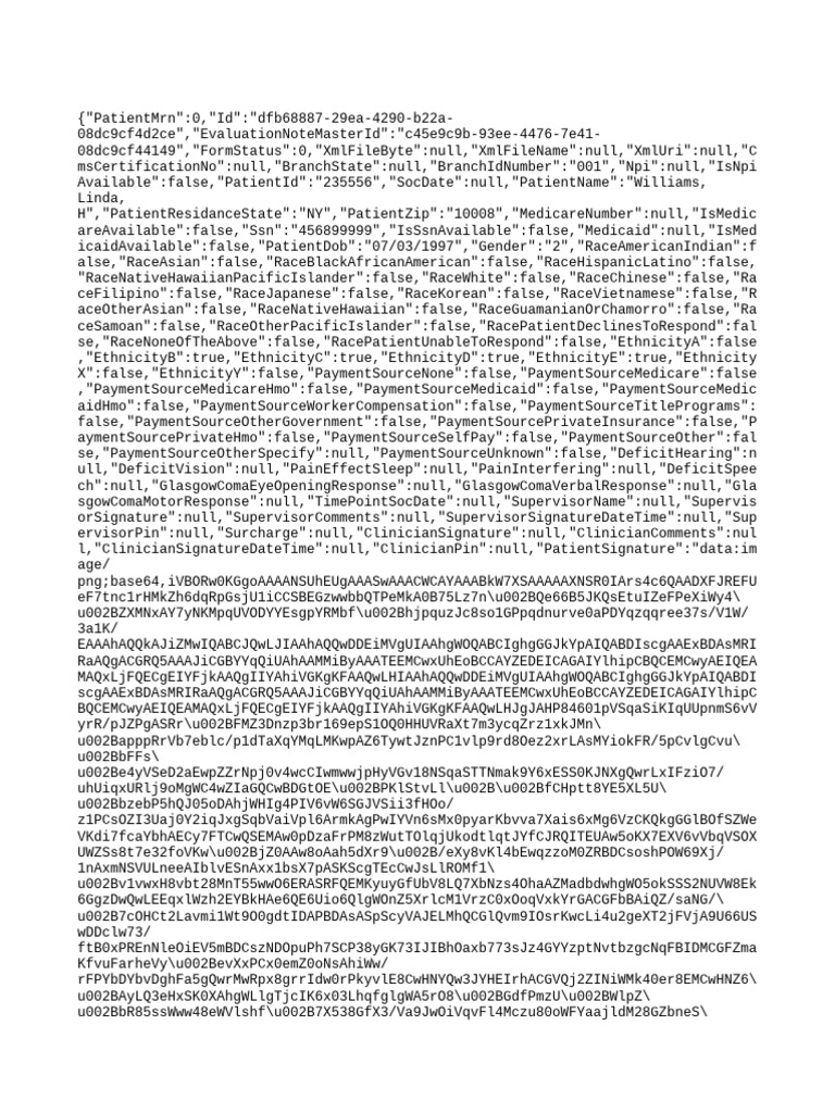 Formdata | PDF | Medicina CLINICA | Especialidades Medicas