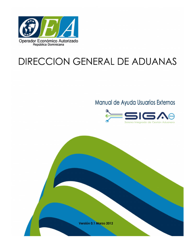 Guía para Usar el Portal DGA-SIGA | PDF | Botón (Computación) | Ventana ...