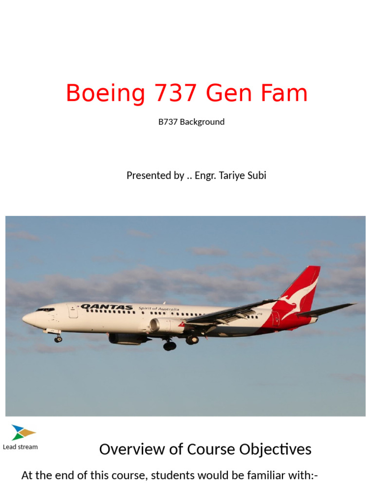 Boeing 737 General Familiarization Guide | PDF | Aircraft Flight ...