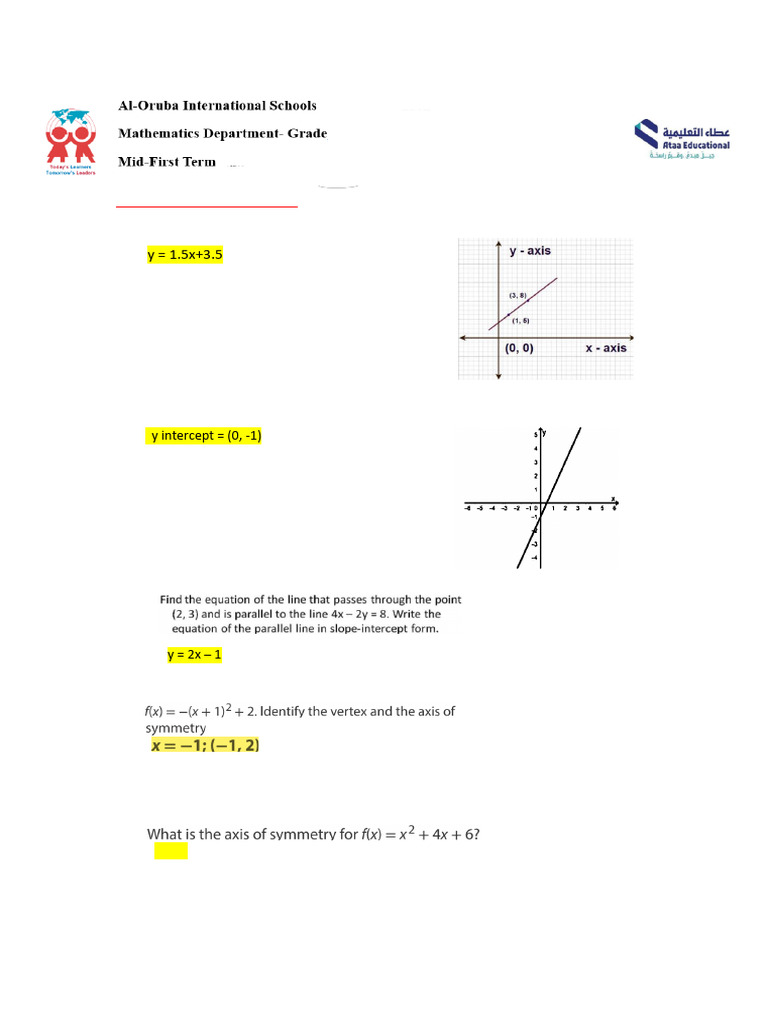 Grade 10 Math Practice Sheet | PDF