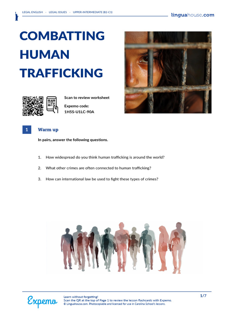 Combatting Human Trafficking Guide | PDF | Human Trafficking | Social ...