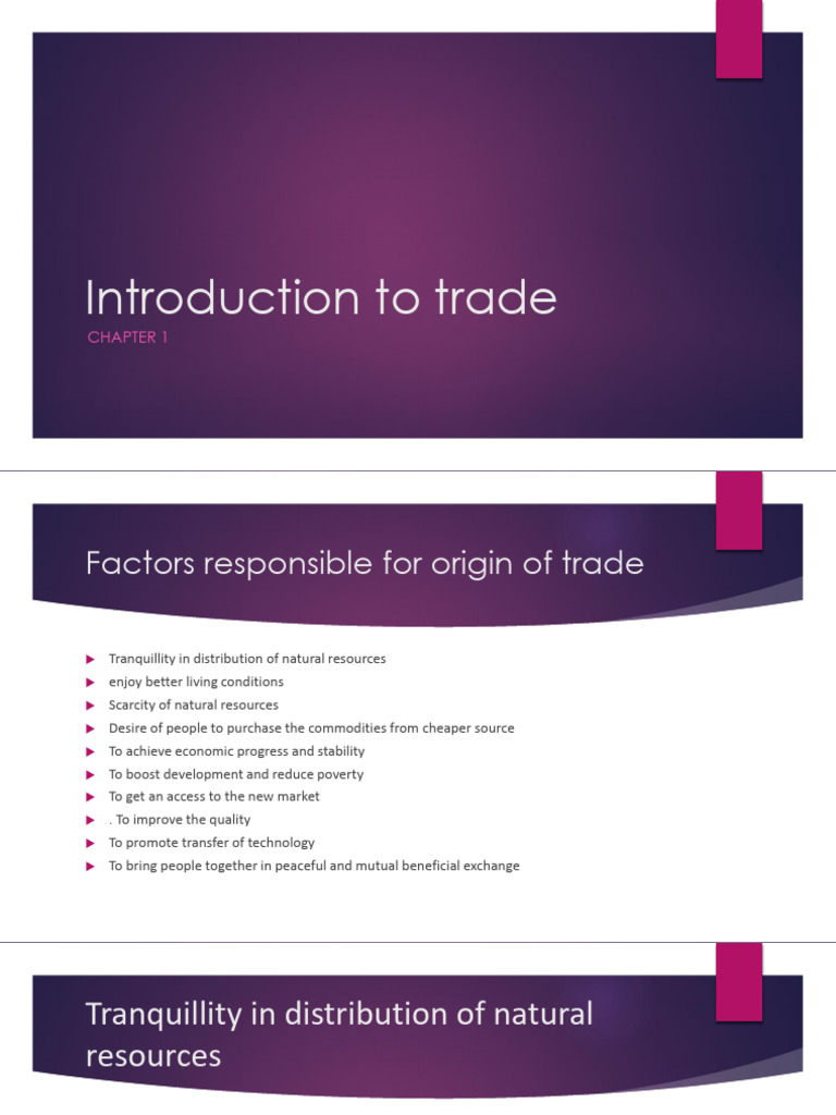 Factors Influencing Trade Dynamics | PDF | Non Tariff Barriers To Trade ...