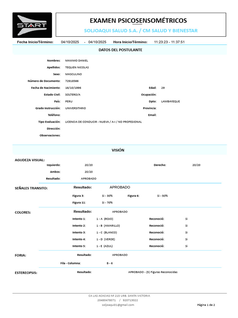 Vision-Maximo Daniel Tequen Nicolas | PDF | Sentidos | Sistema visual
