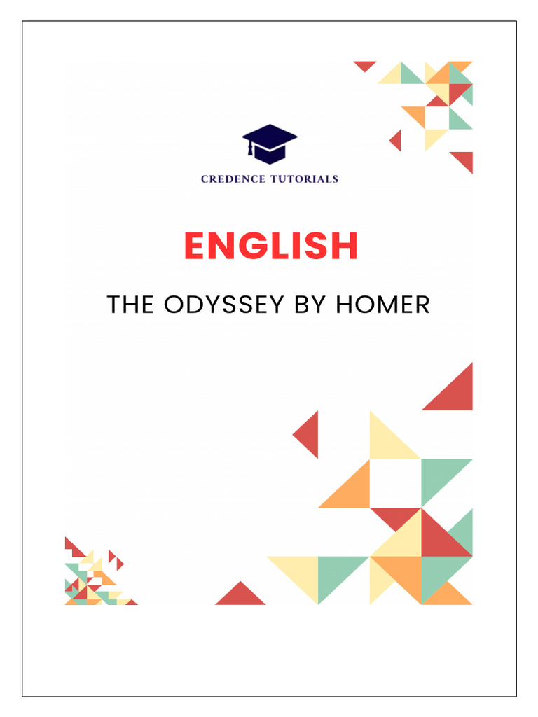 The Odyssey: Summary and Analysis Guide | PDF | Odyssey | Odysseus