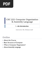 Assembly Language and Computer Organization | PDF | Assembly Language ...