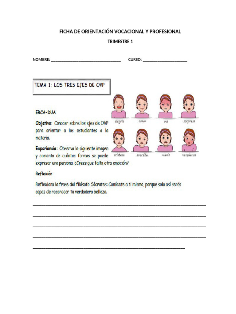 Ficha Ovp y Animación A La Lectura 10mo e | PDF