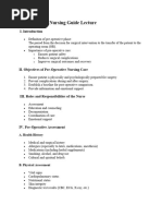 Post Operative Observations Guidelines | PDF | Pain Management | Surgery