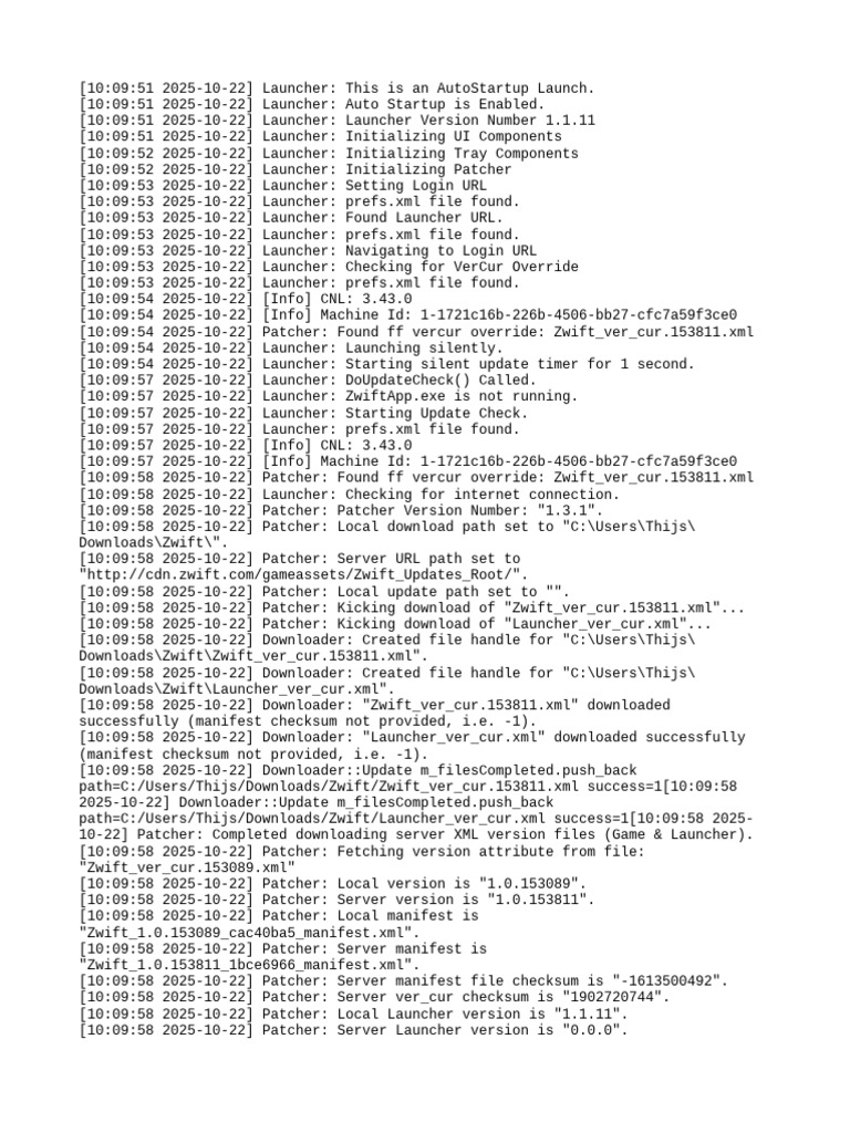 Launcher - Log (Old 3) | PDF | Computer File | Systems Architecture