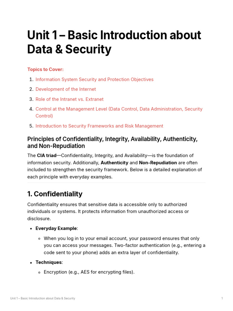 Data Security | PDF | Security | Computer Security